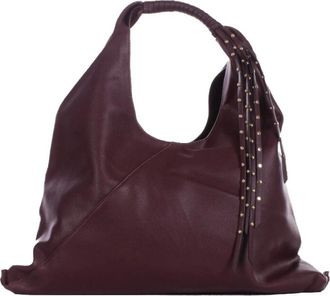 Manila Grace Femme, Sacs, Brun, Taille: ONE Size Front Logo Bag