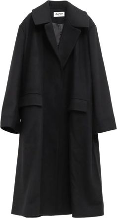 Duran Lantink manteau &agrave; poches DRFW25OW01999 - Noir