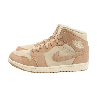 Nike Air Jordan 1 Mid SE - - Sport - Damen - Beige - 42 EU