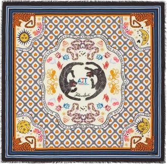 Faliero Sarti Femme, Accessoires, Multicolore, Taille: ONE Size Vivere Scarf