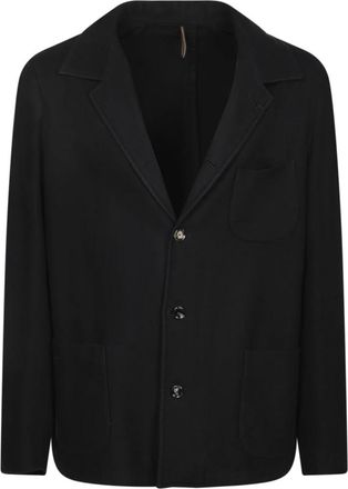 Dell'Oglio Homme, Vestes, Noir, Taille: 2XL Chemise Cashmere