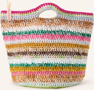 ULTRAVIOLHAT Ultraviolhat Handtasche Large Riviera Mit Glitzergarn pink