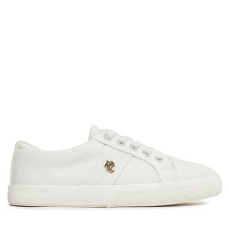 Lauren Ralph Lauren Sneakers aus Stoff Lauren Ralph Lauren Janson II 802804598001 Wei&szlig;