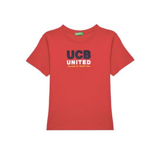 Benetton United Colors Of Benetton T-Shirt 3I1XG10JO Rot Regular Fit