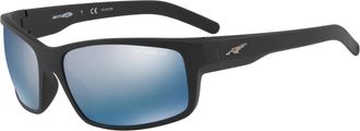 Luxottica Ray-Ban Herren 43122 Sonnenbrille, Schwarz (Matte Black), 61