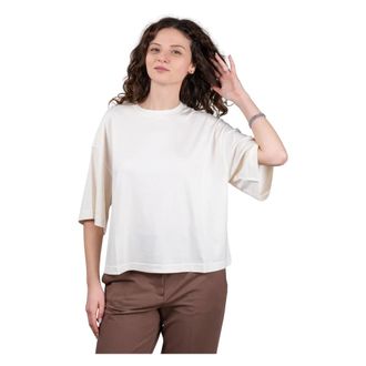 Circolo 1901 Femme, Tops, Blanc, Taille: 38 FR T-Shirt