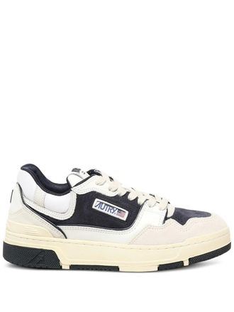 Autry baskets à empiècements en cuir - Noir