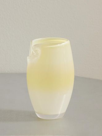 Completedworks Petit Vase En Verre Recycl&eacute; - Jaune