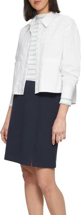 s.Oliver Rock aus Strukturjersey mit Schlitz