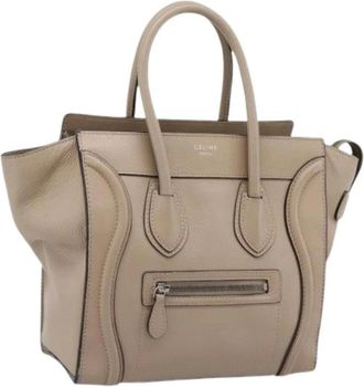 Celine Sac &agrave; main vintage Pre-owned - Femme - Pre-owned - Beige - Taille: ONE Size