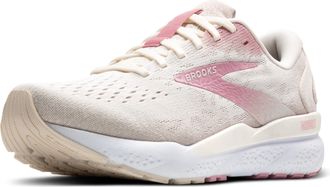 Brooks Damen Ghost 16 Sneaker, Kokosnuss/Zephyr/Weiß, 43 EU