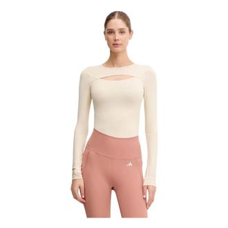 Casall Body Cut Out - Femme - Tops - Beige - Taille: 42 FR