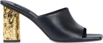 Givenchy sandales &agrave; talon cylindrique - Noir