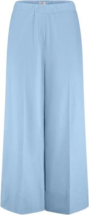 Riani Femme, Pantalons, Bleu, Taille: 42 FR Wide Pantalons