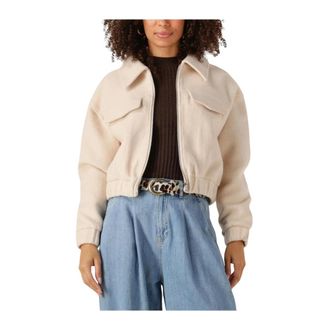 Notre-V Nv-Grace Jacket - - Jackets - Damen - Beige - 2XL