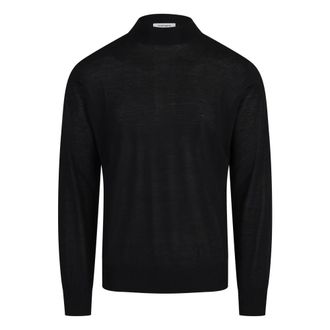 KANGRA Pull Mezzo Lupetto - Homme - Pulls - Noir - Taille: M