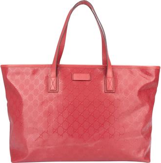 Gucci Crossbody Bags - Gucci GG Monogram Shopper Bag - Gr. unisize - in Gold - für Damen