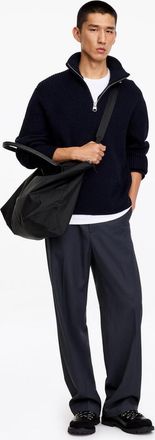 Arket 36-Stunden-Tragetasche Mit Lederdetails -Schwarz