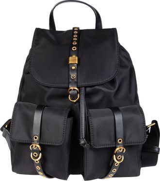 Pinko Pinko, Femme, Sacs, Noir, Taille: ONE Size Backpack Classic Nylon+PU