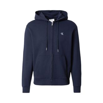 Calvin Klein Homme, Sweatshirts et sweats &agrave; capuche, Bleu, Taille: 2XL Zip-throughs