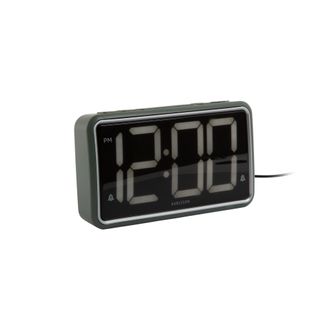 Karlsson Alarm Clock New Retro Jungle Green