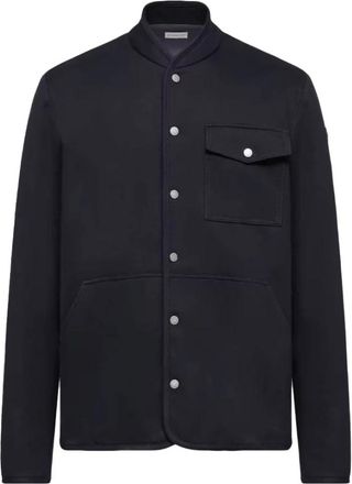 Moncler Homme, Vestes, Bleu, Taille: M Veste chemise