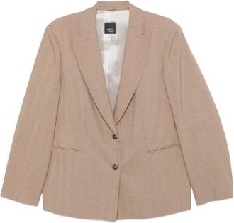 Marina Rinaldi Femme, Vestes, Brun, Taille: 50 FR Blazers