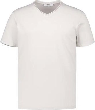 Daniele Fiesoli Herren T-Shirt beige Baumwolle