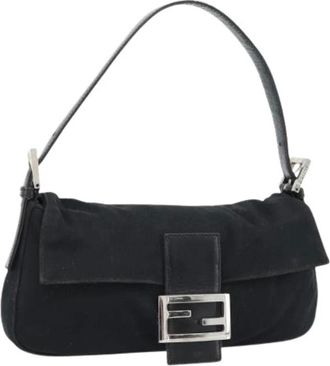 Fendi Sac bandouli&egrave;re vintage Pre-owned - Femme - Pre-owned - Noir - Taille: ONE Size