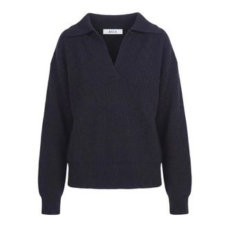 Jucca V-Ausschnitt Strickware - - Knitwear - Damen - Schwarzk - XS