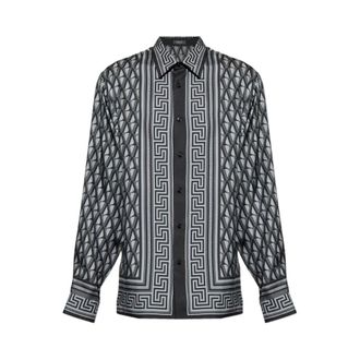 Versace Herren, Shirts, Grau, 2XLGr&ouml;&szlig;e