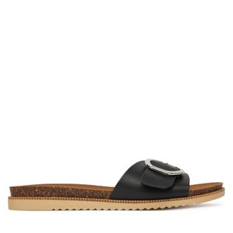 Mustang Jeans Pantoletten Mustang 1392-707 Schwarz