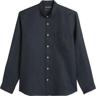 Marc O'Polo Herren Leinenhemd Regular Fit