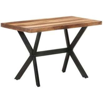 vidaXL Esstisch 120x60x75 cm Massivholz Honigfarben - Vidaxl