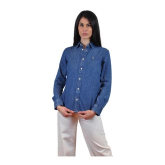 Ralph Lauren Slim-fit Jeanshemd - 4- MWA - - Blouses & Shirts - Damen - Blau - M
