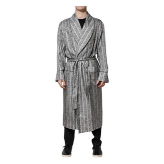 Dolce & Gabbana Bunte Blumen Wickeljacke - - Nightwear & Lounge - Herren - Mehrfarbig - S