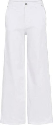 Part Two Femme, Jeans, Blanc, Taille: W31 Wide Jeans