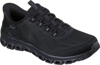 Skechers Glide-Step Elevate Amaze Damen-Sneaker, schwarz (Netzstoff), 39.5 EU
