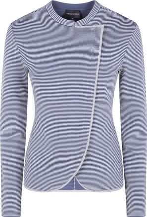 Emporio Armani Femme, Vestes, Gris, Taille: 36 FR Manteau en m&eacute;lange de laine