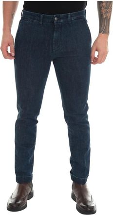 Fay Chino-Schnitt Jeans aus Denim - - Trousers - Herren - Blau - 3XS