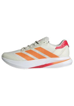 adidas Herren Duramo Speed 2 Running Shoes, Off White/Lucid Orange/Lucid red, 44 EU