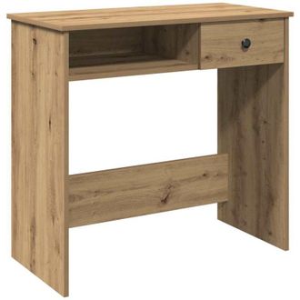 vidaXL Schreibtisch Artisan-Eiche 80x40x75 cm Holzwerkstoff Vidaxl