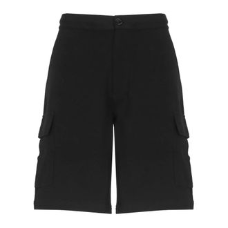 Brunello Cucinelli Schwarze Leinen-Bermuda-Shorts mit Taschen - - Shorts - Herren - Schwarzk - 2XL