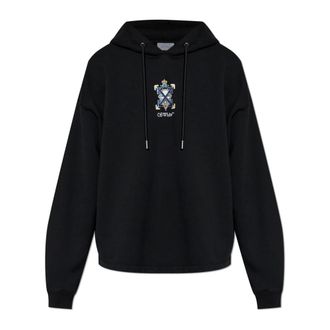 Off-white Homme, Sweatshirts et sweats &agrave; capuche, Noir, Taille: 2XL Jewel Arrow Cotton Sweat &agrave; capuche