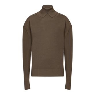 Burberry Gr&uuml;ner Pullover f&uuml;r Frauen Aw24 - - Knitwear - Damen - Gr&uuml;n - M