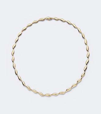 Anita Ko Choker Celeste aus 18kt Gelbgold