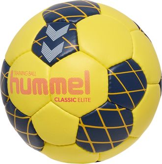 Hummel hmlCLASSIC Elite Handball Trainingsball gelbblau, 2 Ohne Geschlecht