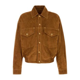 Versace Blouson Le - - Jackets - Herren - Braun - L