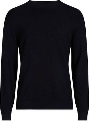 A|X Armani Exchange Pull droit en maille zig zag