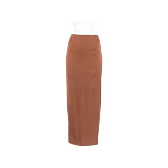 Nouvelle/Silk95Five Pencil Style Maxi Rock - - Skirts - Damen - Braun - XS